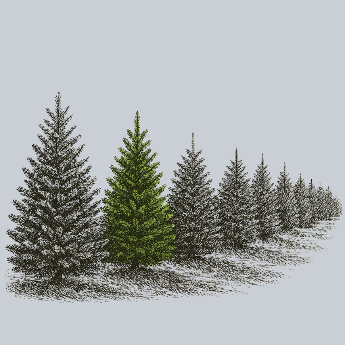Fresh Cut Fraser Fir Christmas Trees – Plant Detectives