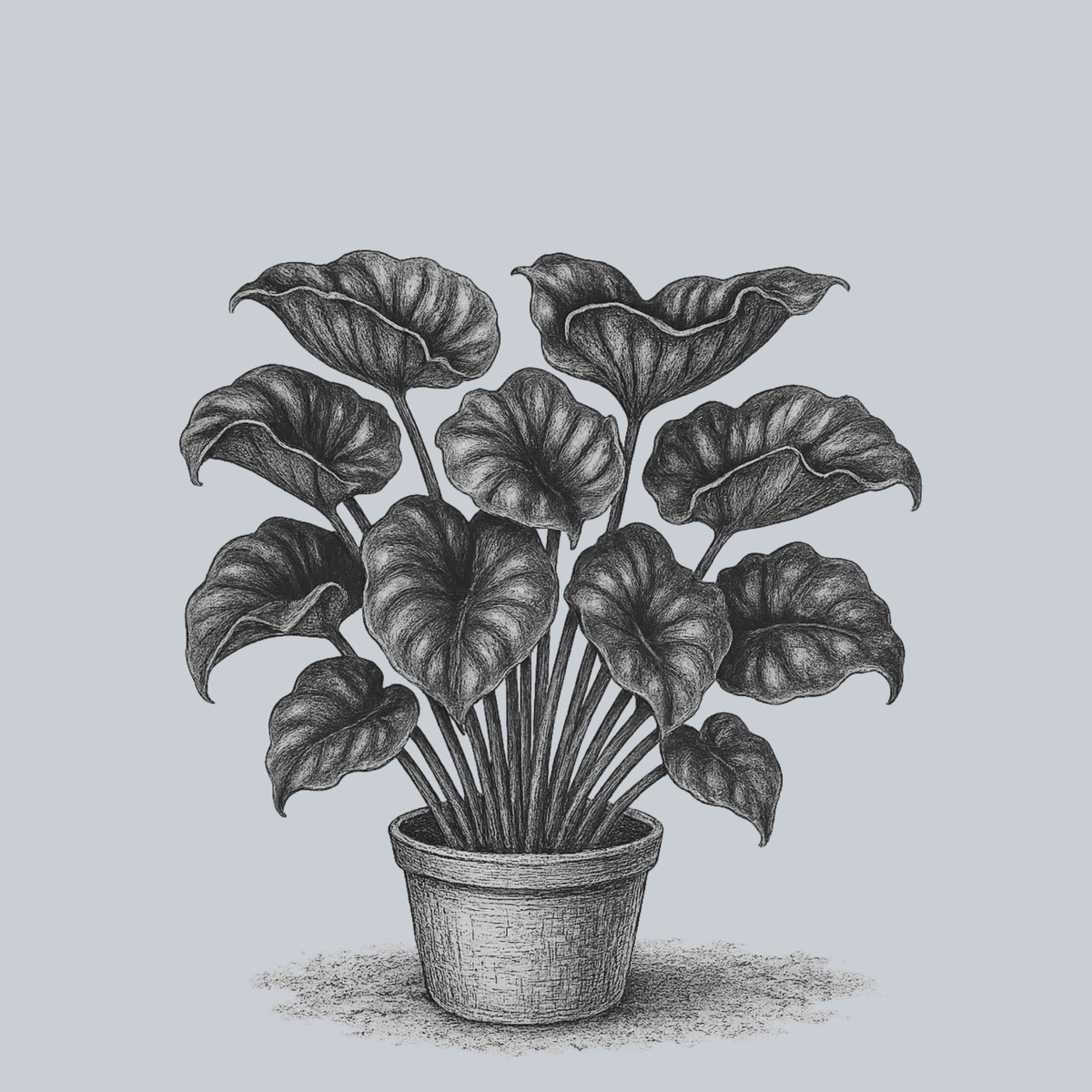 Tea Cup Elephant Ear – Plant Detectives